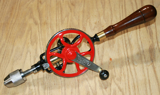 Goodell Pratt Hand Drill No 5.5 with Cocobolo Handle c. 1935